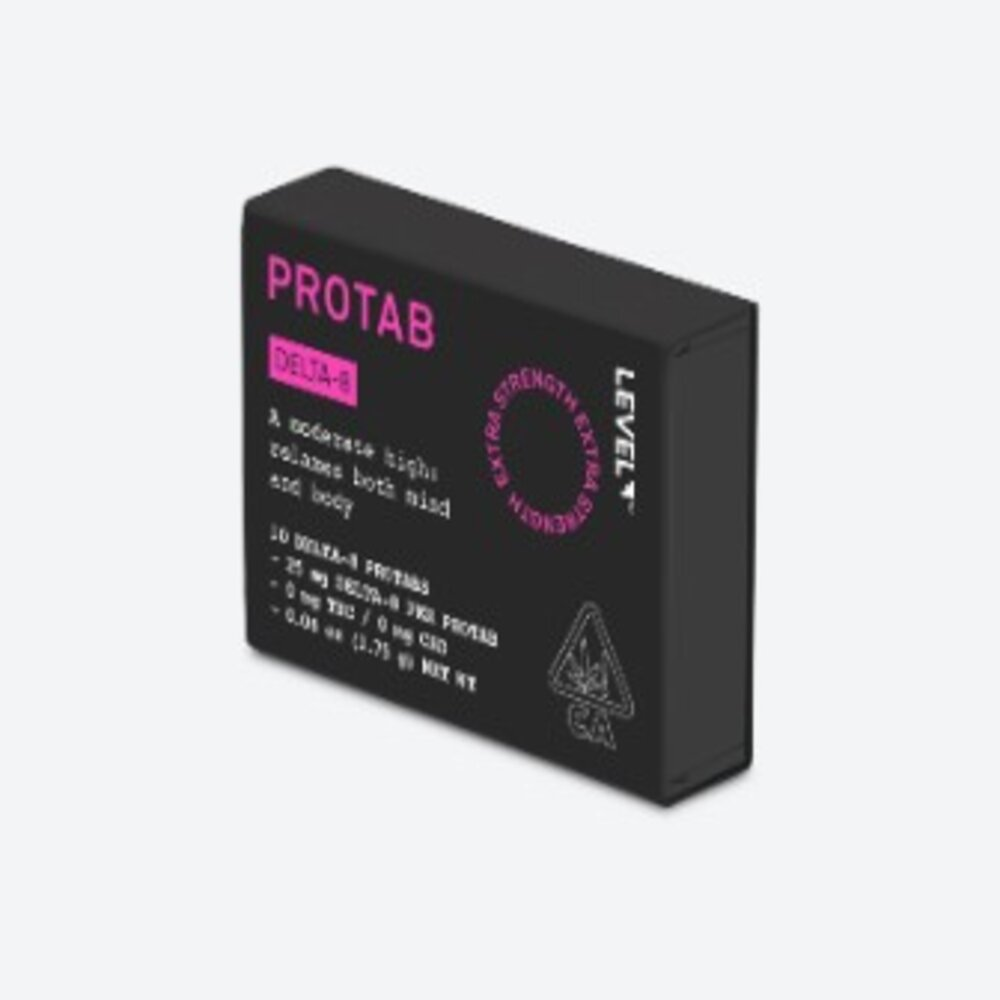 Protab Delta 8 25MG .25G - The Kind Center