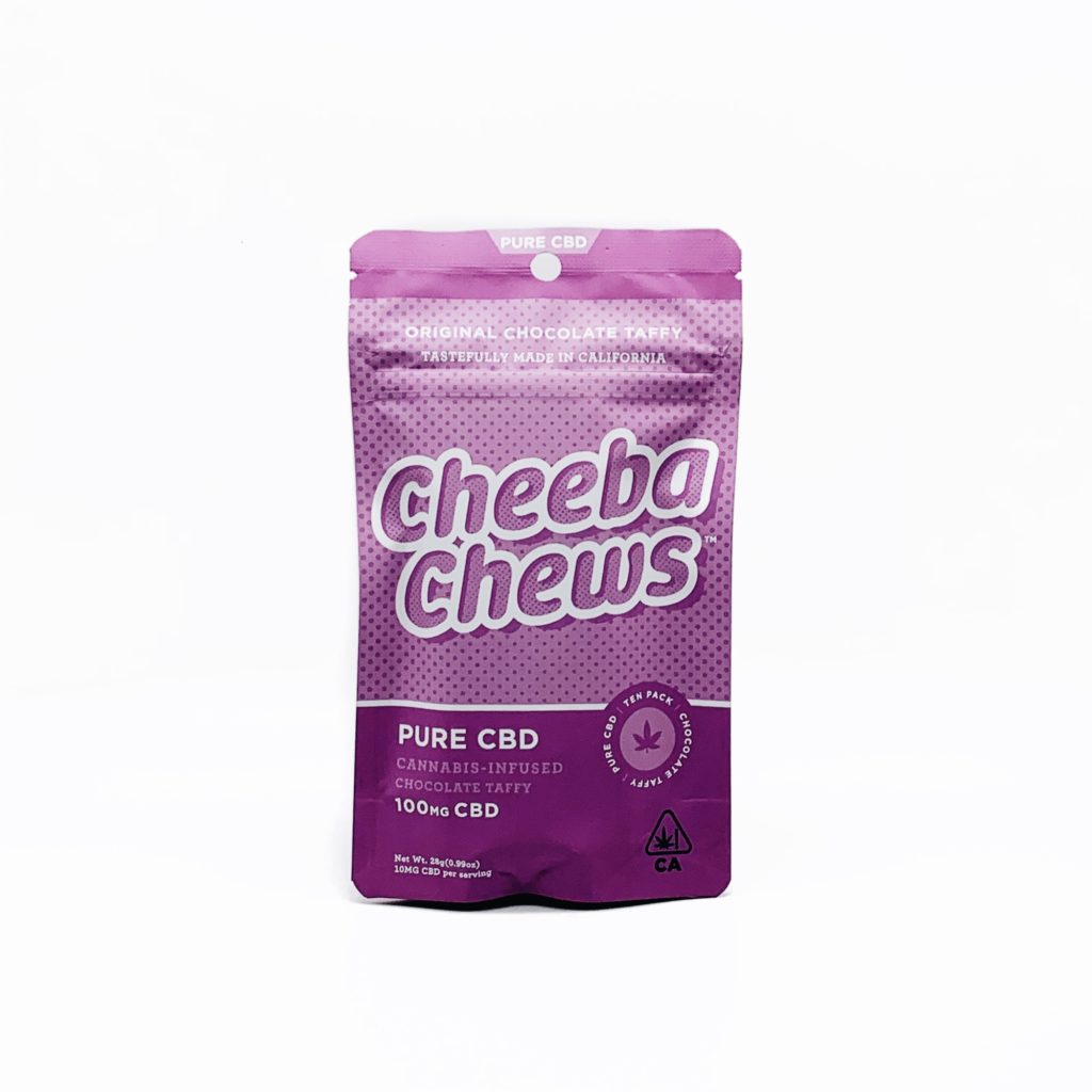 Cheeba Chew - Pure CBD Chocolate Taffy 100mg - The Kind Center