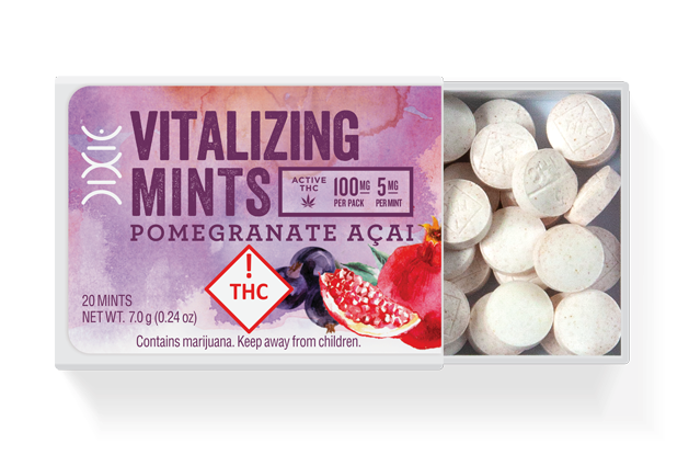 Pomegranate Acai Vitalizing Mints - The Kind Center