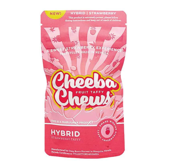 Cheeba Chew Strawberry Indica - The Kind Center