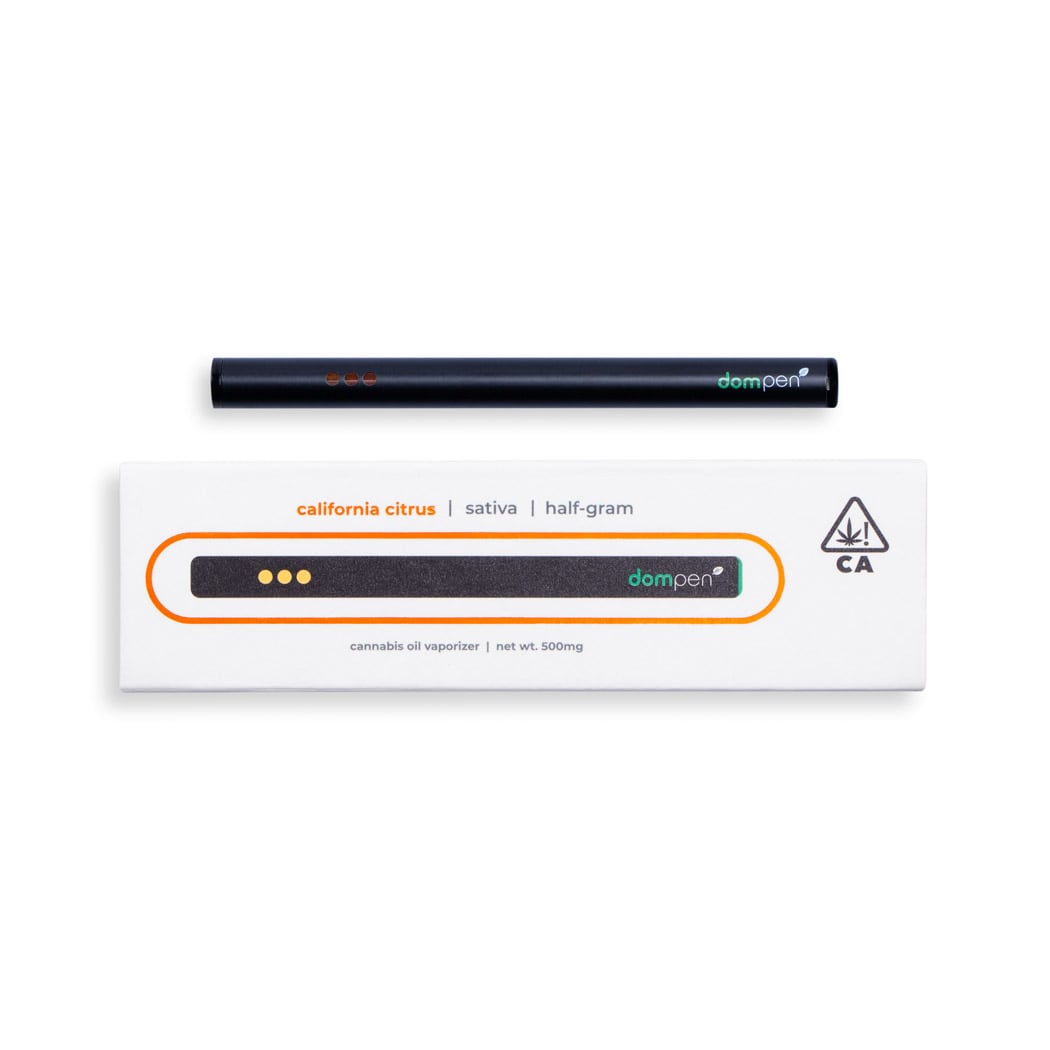 Dompen - Sativa California Citrus Disposable Vape Pen 0.5G - The Kind ...