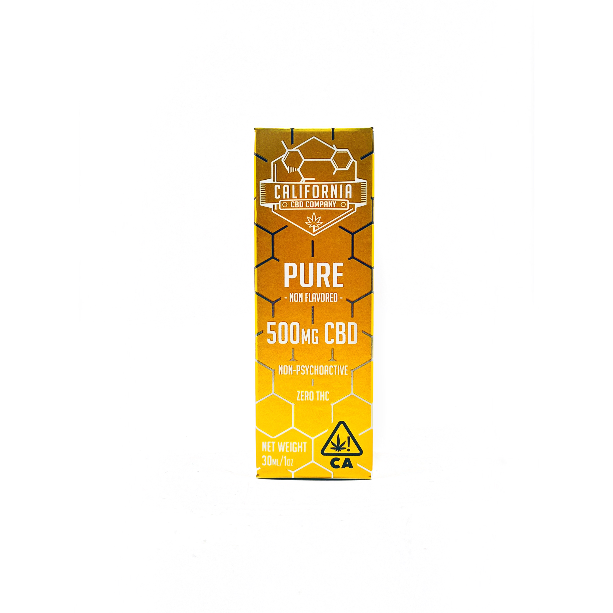 California Dab Company - Pure CBD Enhanced Tincture 500MG - The Kind Center