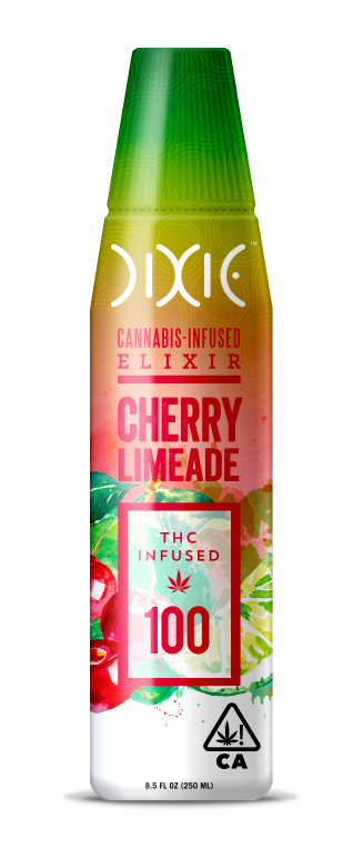 Dixie Cherry Limeade 100MG Drink - The Kind Center