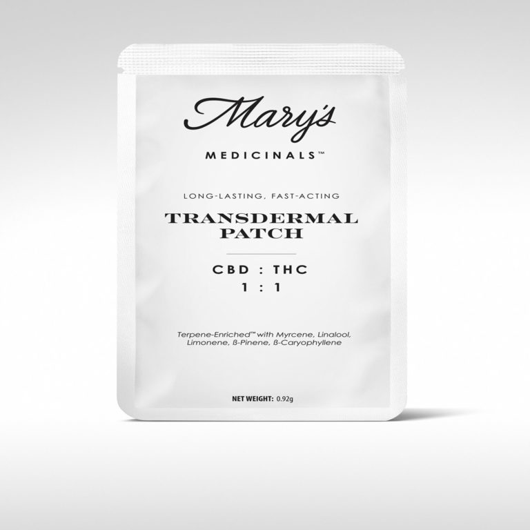 Mary's Medicinals - Transdermal Patch 1:1 CBD:THC - The Kind Center
