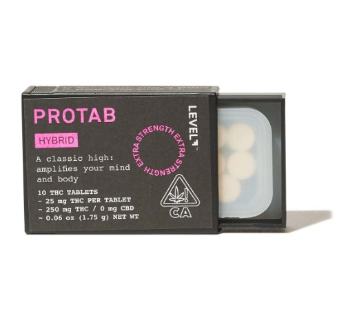 Level Blends - Protab Hybrid 25MG .25G - The Kind Center