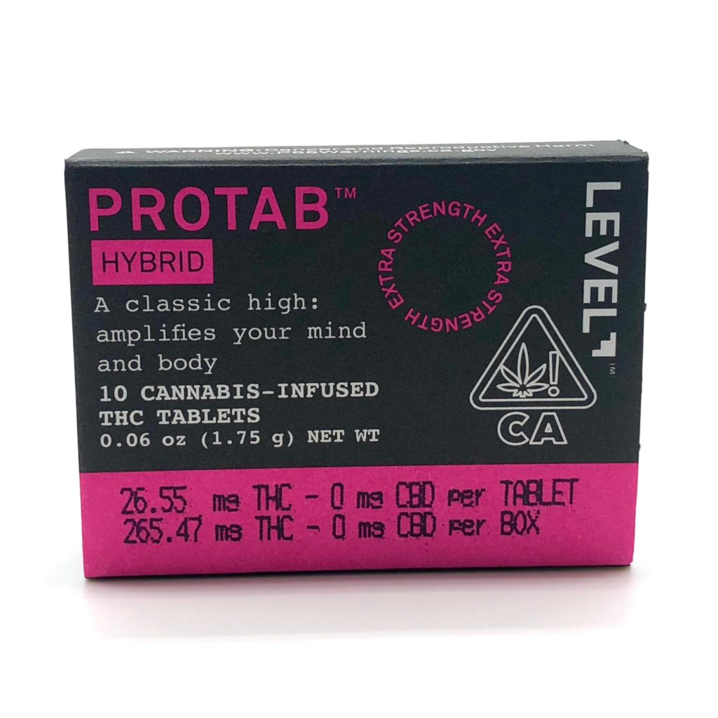 Level Blends - Protab Hybrid 25MG .25G - The Kind Center