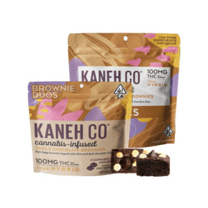 Kaneh Co. - Triple Chocolate Brownies 100MG - The Kind Center