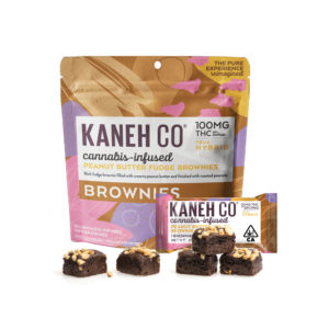 Kaneh Co. - Peanut Butter Fudge Brownies 100MG - The Kind Center