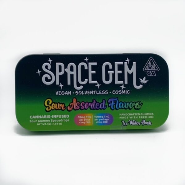 Space Gem - Sour Gummy Space Drops 10MG 10 Count - The Kind Center