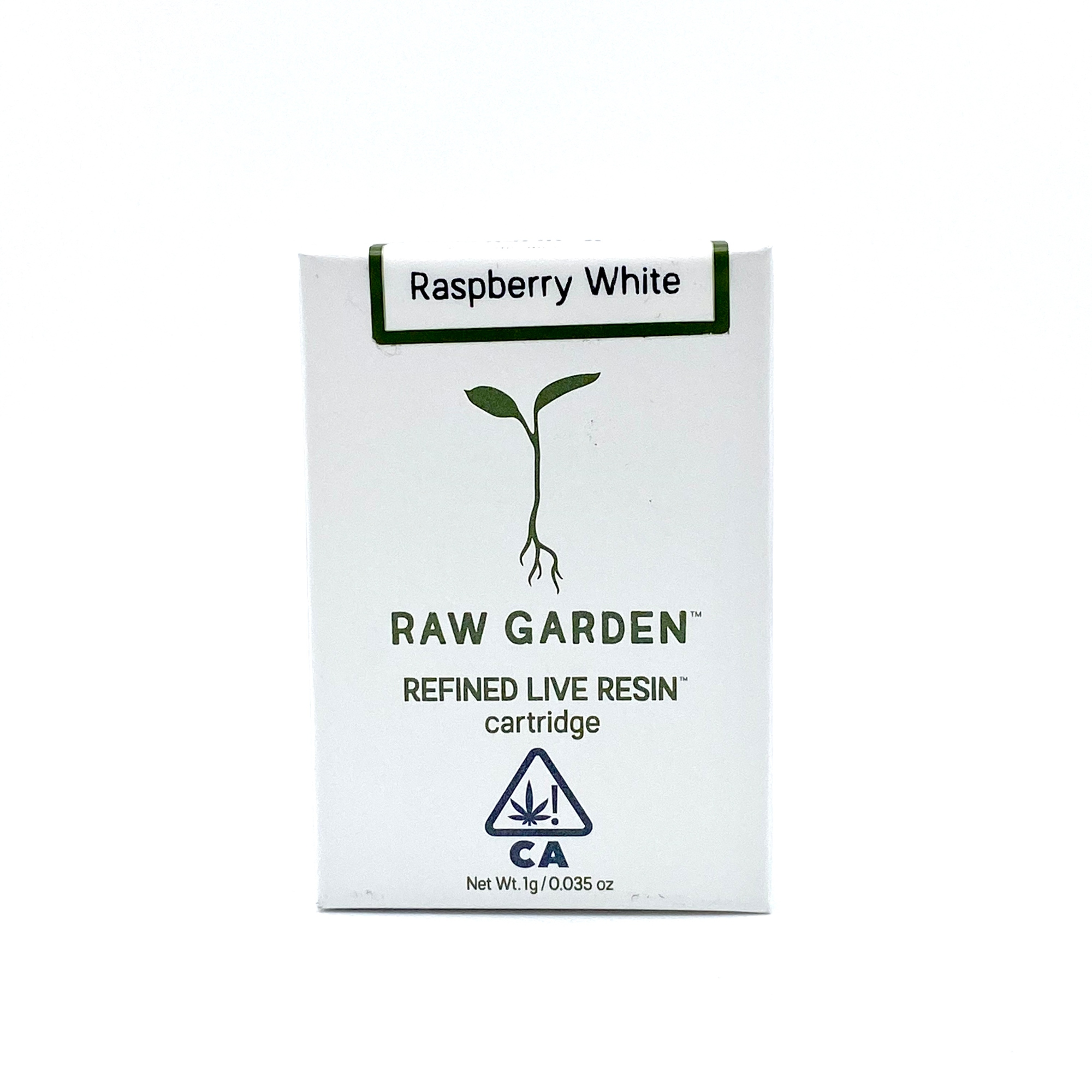 Raspberry White 1g Cartridge - The Kind Center