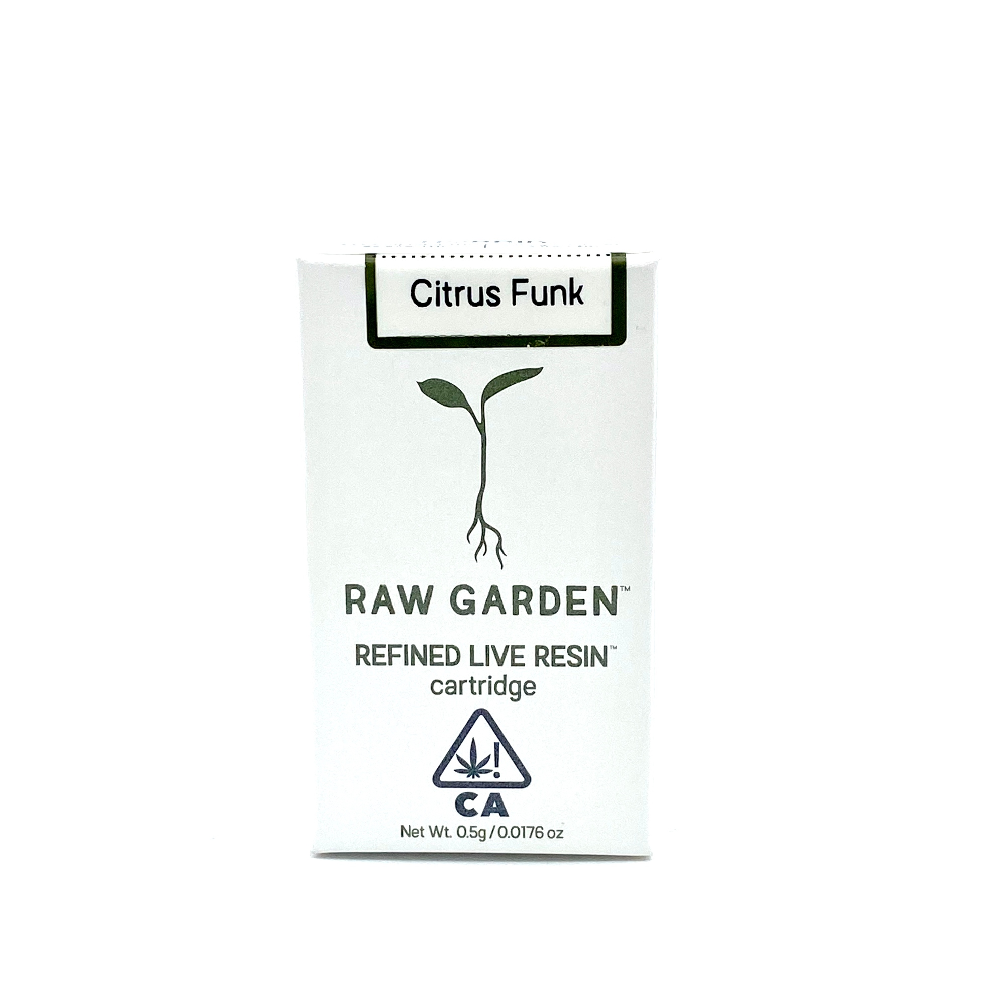 RAW GARDEN - Citrus Funk Cartridge 0.5G - The Kind Center