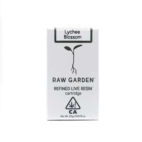 Raw Garden - Lychee Blossom Cartridge .5g - The Kind Center