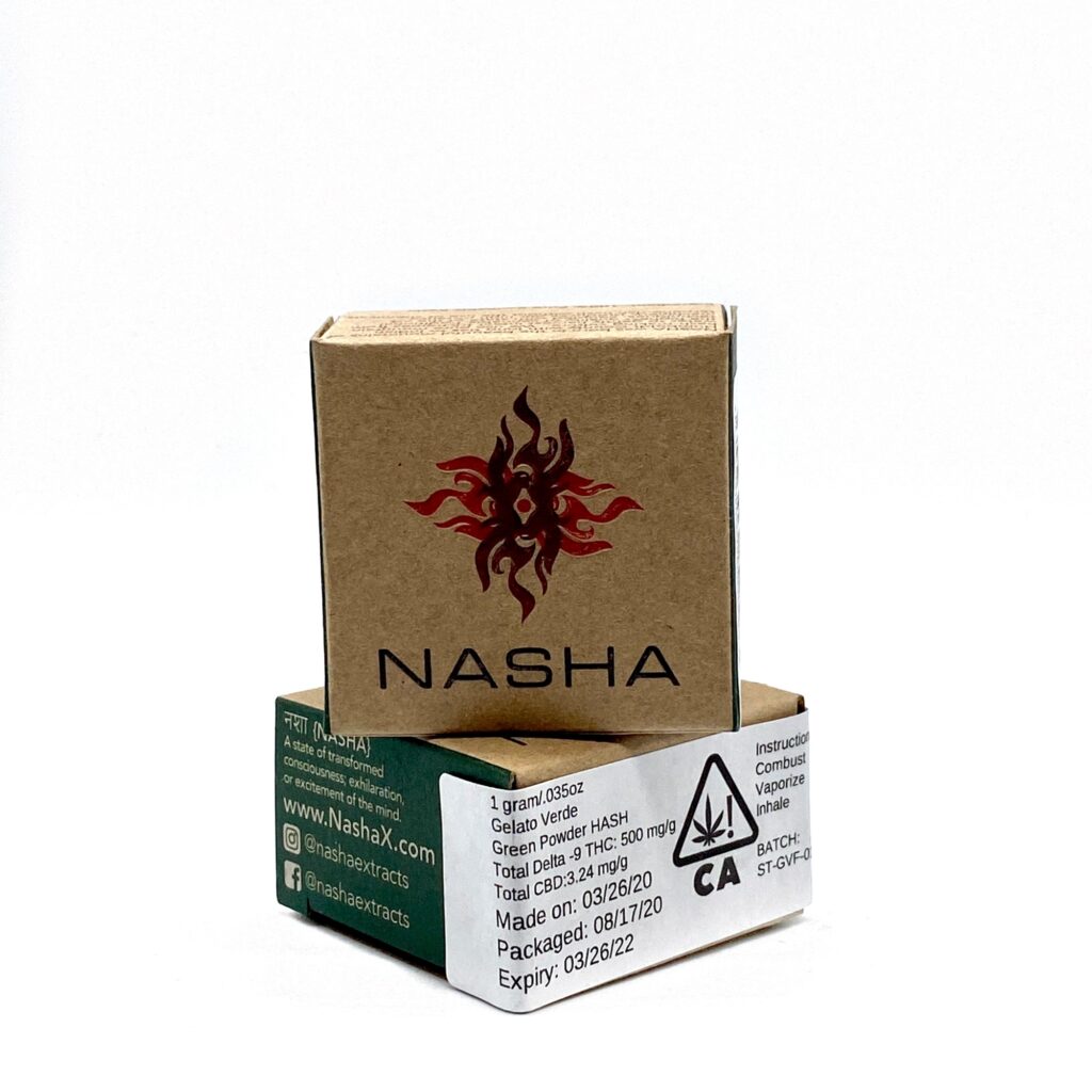 Nasha Green Powder Gelato Verde - The Kind Center