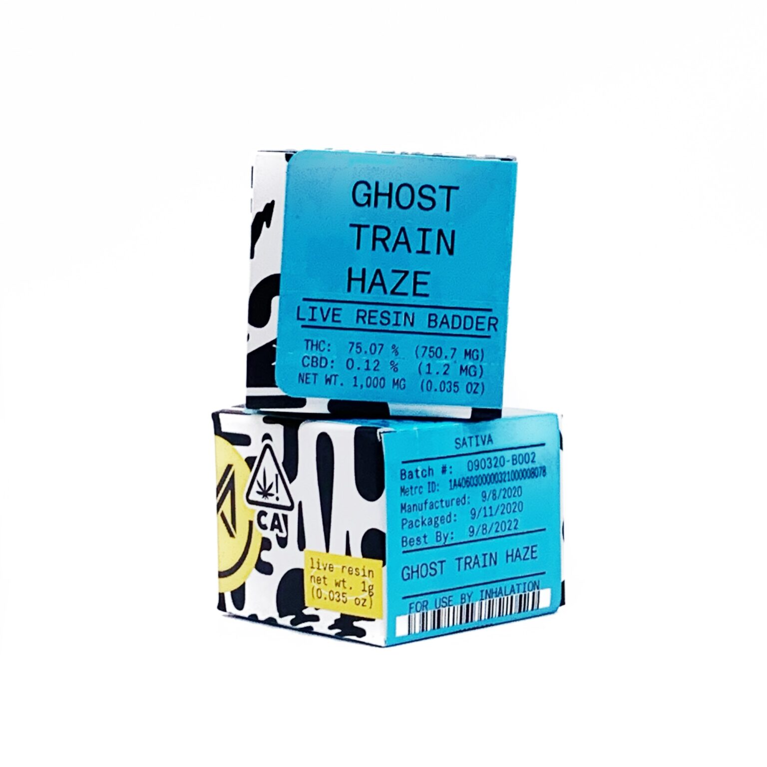 Ghost Train Haze 1g LR Badder - The Kind Center