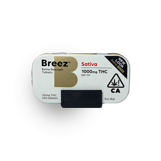 Breez - Sativa Extra Strength Tablets 1000MG - The Kind Center