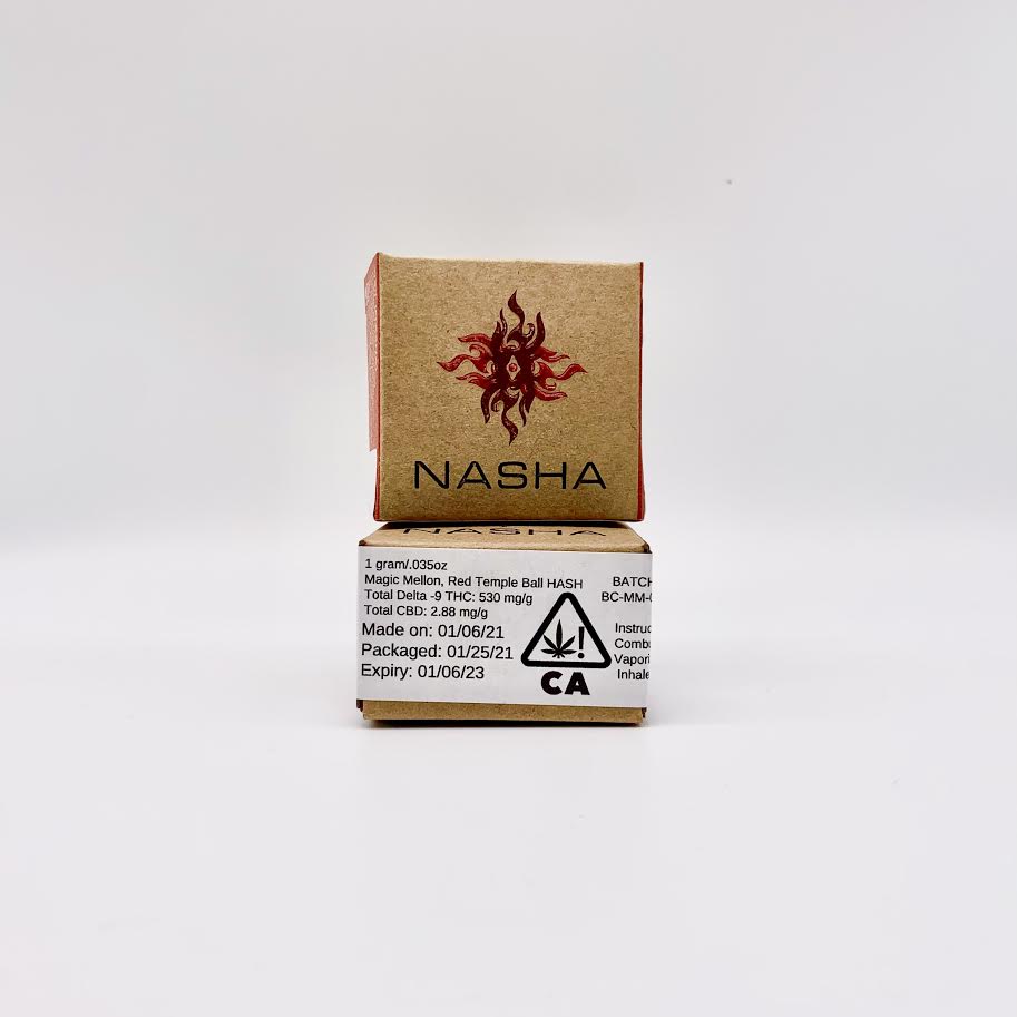 Nasha Red Temple Ball Magic Mellon - The Kind Center