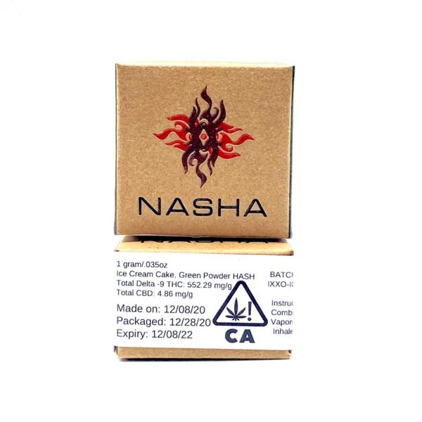 NASHA - Green Powder Ice Cream Cake - The Kind Center