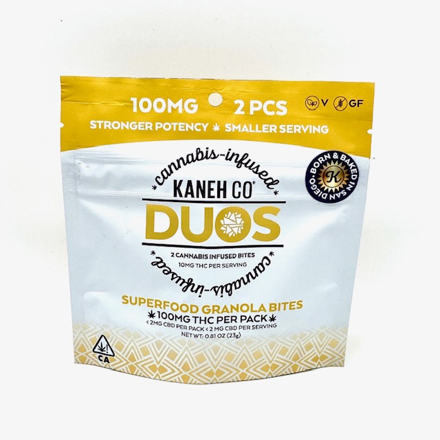 Kaneh Co. Duos - Superfood Granola 100mg - The Kind Center