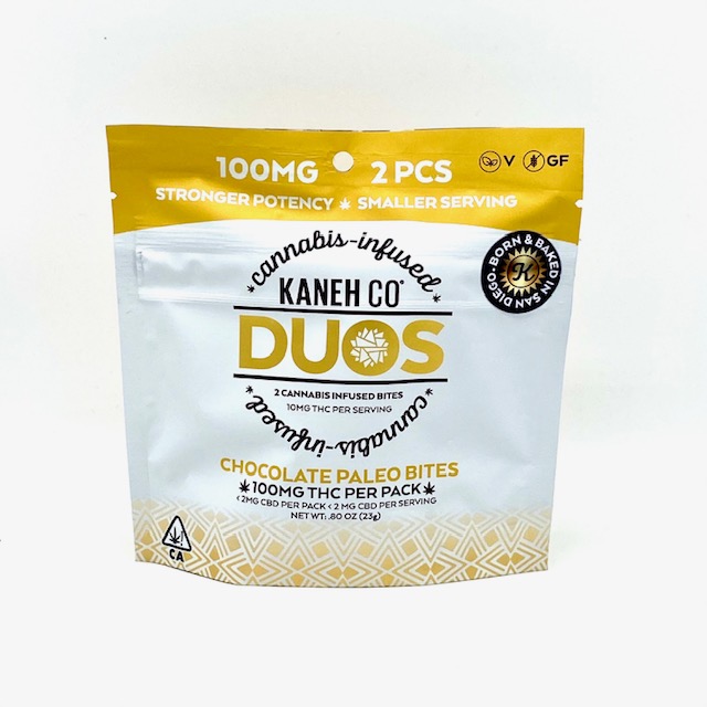 Kaneh Co Duos - Chocolate Paleo Bites 100mg - The Kind Center