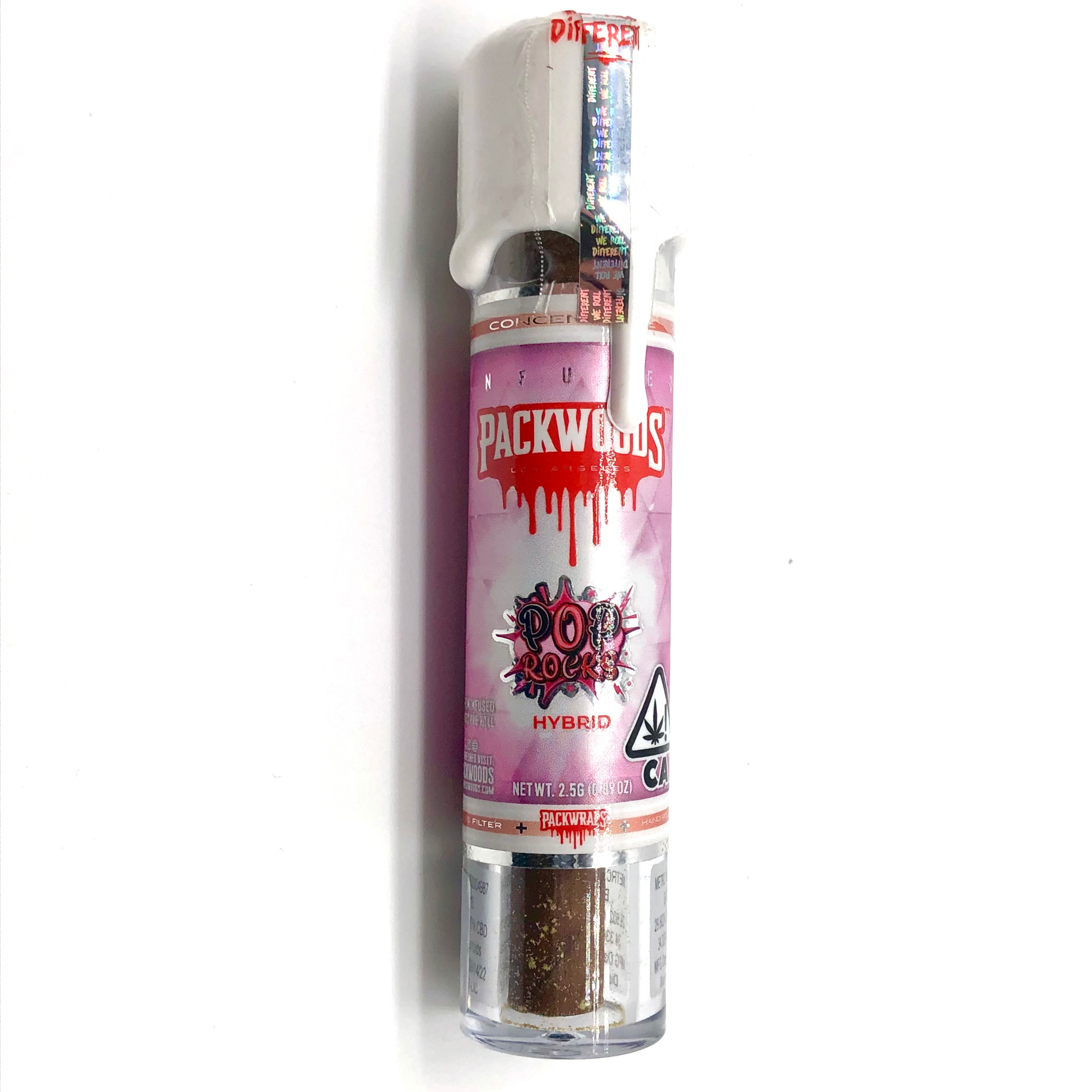 Packwoods - Pop Rocks 2.5g Infused Pre Roll - The Kind Center