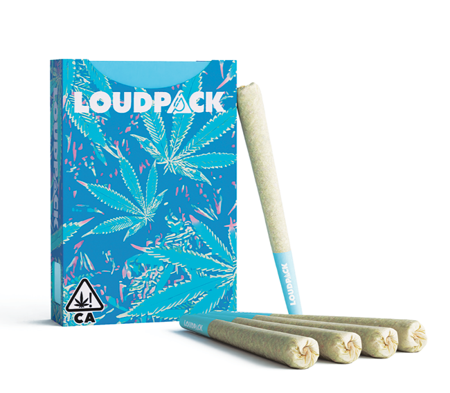 Loudpack - Alien Dawg Pre-rolls 5pk - The Kind Center