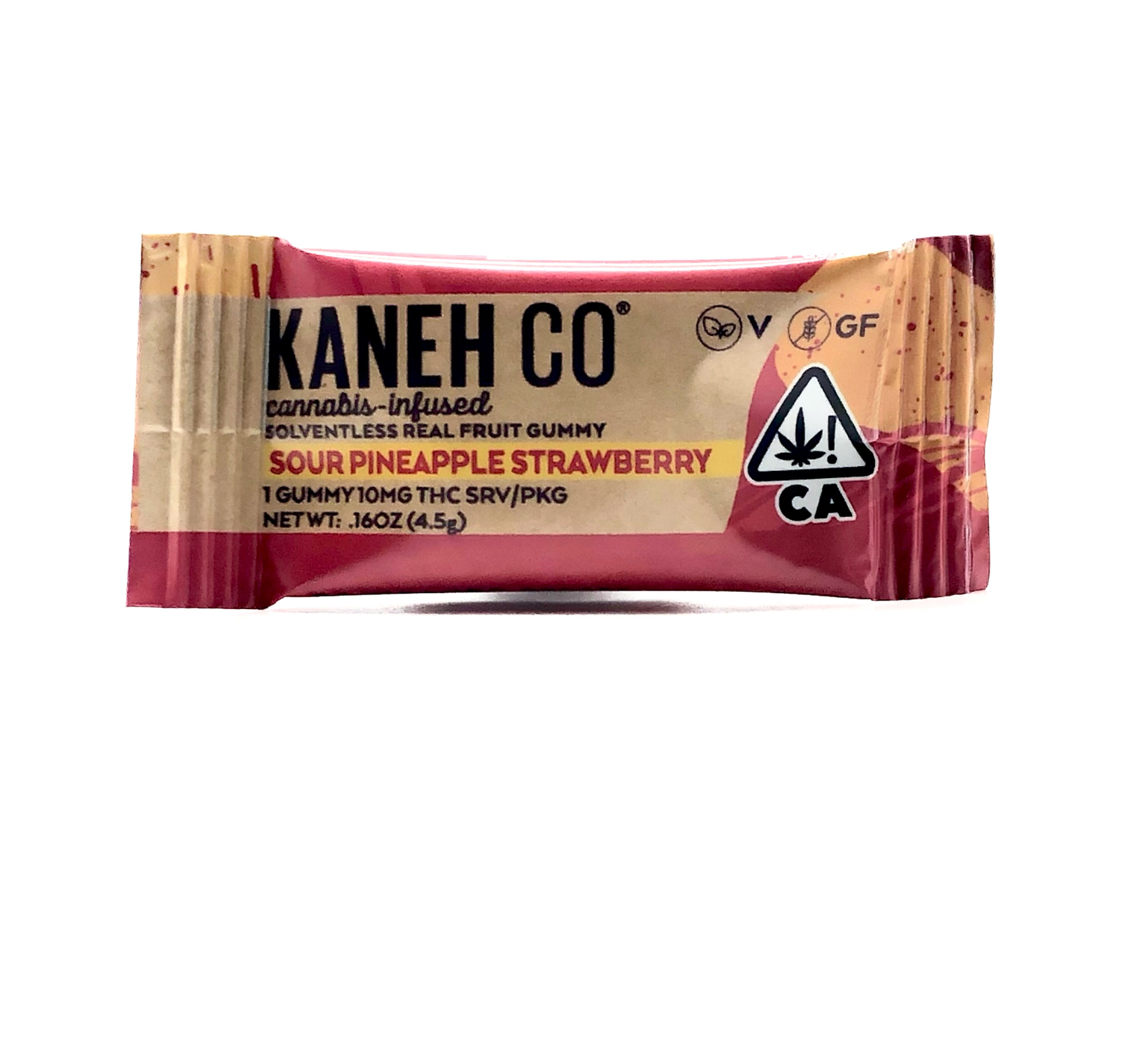Kaneh Co. - Sour Pineapple Strawberry Gummy SOLOS 10MG SAMPLE 420 PROMO ...