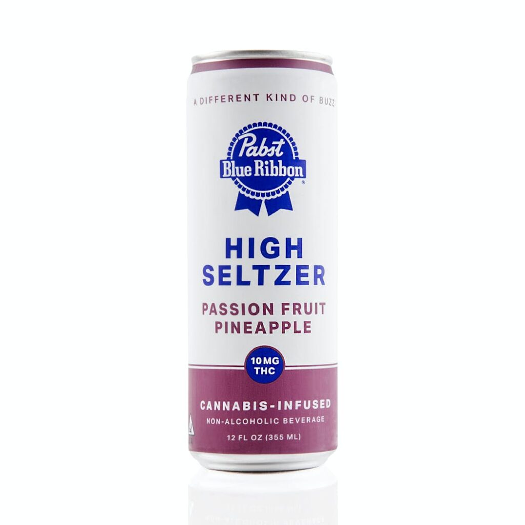 Pabst Blue Ribbon - Infused Passionfruit Pineapple High Seltzer 10MG ...