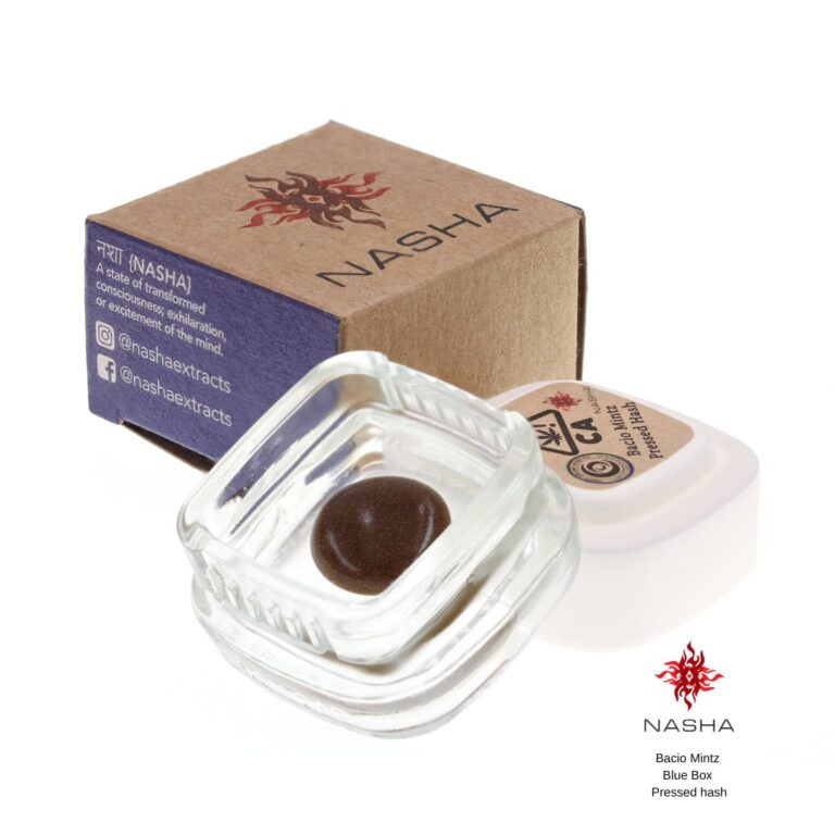 Nasha - Bacio Mintz Blue Pressed Hash 1G - The Kind Center