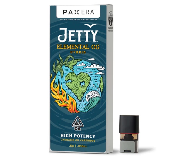 Jetty Extracts - Elemental OG Pax Pod 0.5G - The Kind Center
