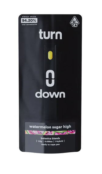 Turn Down - Watermelon Sugar High Disposable Vape 1g BOGO* - The Kind ...