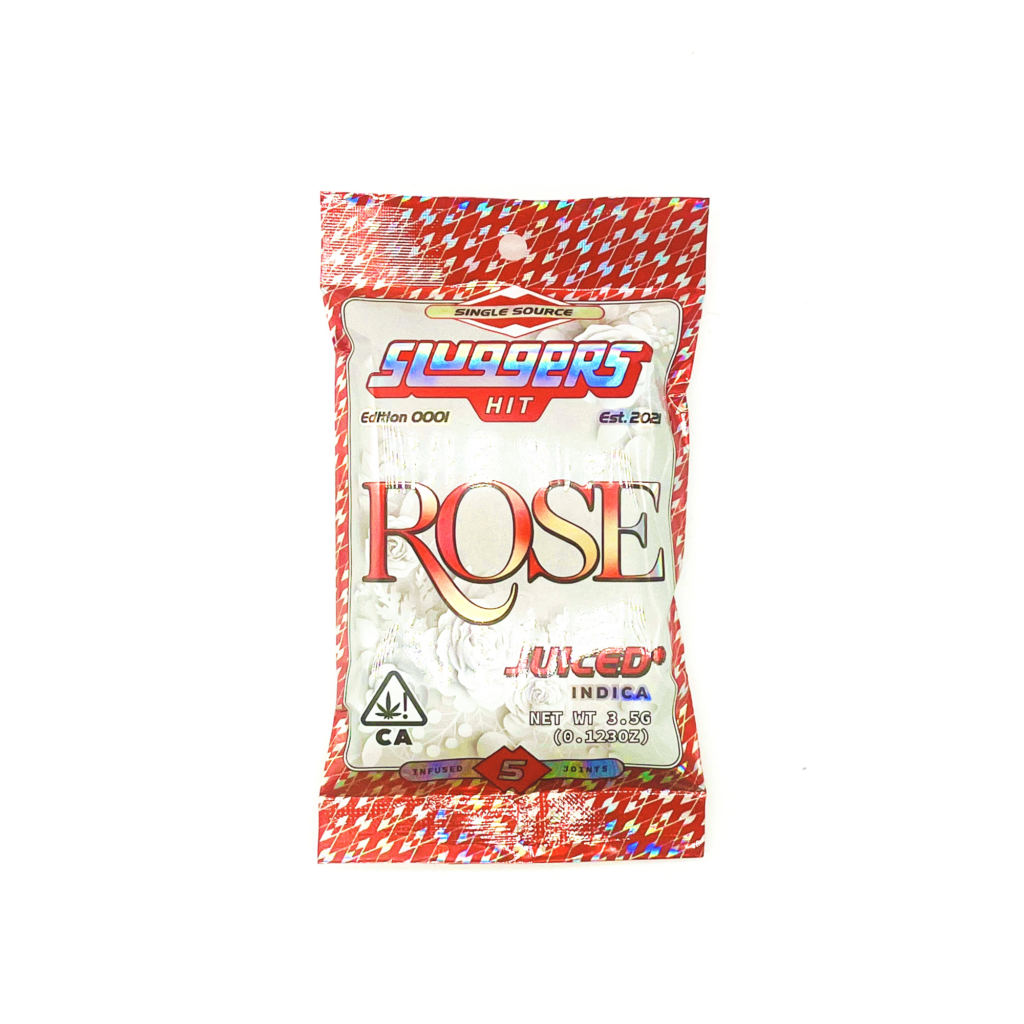 Sluggers Hit - Infused Rose Pre-rolls 5pk - The Kind Center