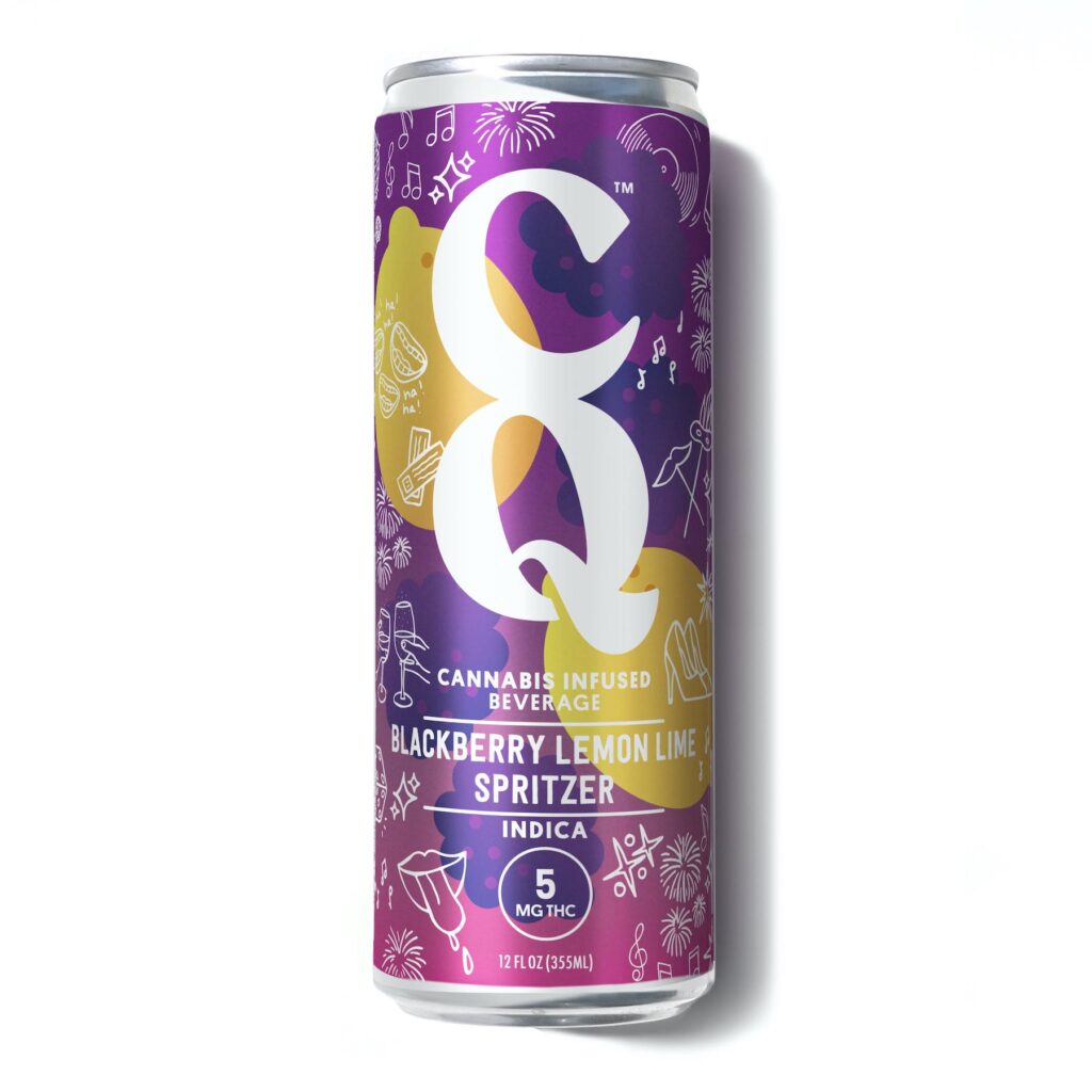 Cannabis Quencher - Indica Blackberry Lemon Lime Spritzer 10MG - The ...