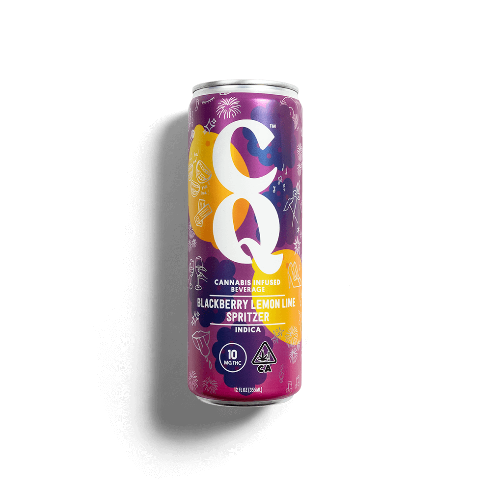 Cannabis Quencher - Indica Blackberry Lemon Lime Spritzer 10MG - The ...
