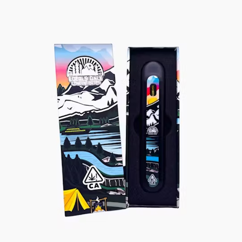 Locals Only Concentrates - Fig Bar Indica Live Resin Disposable Vape 1g ...