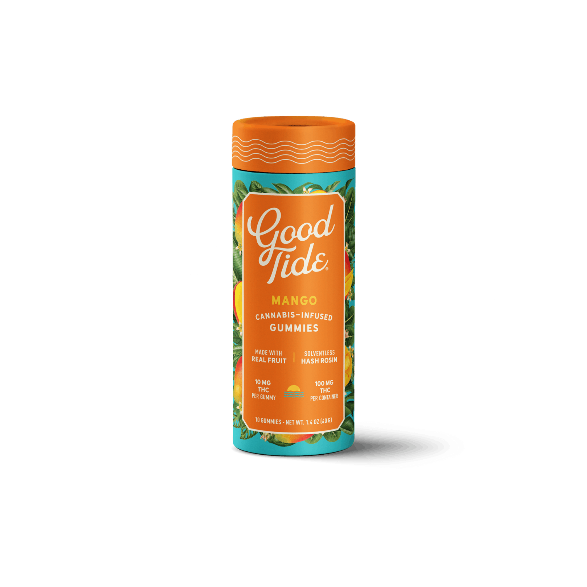 Good Tide - Mango Solventless Hash Rosin Gummies | Mellow 100mg - The ...