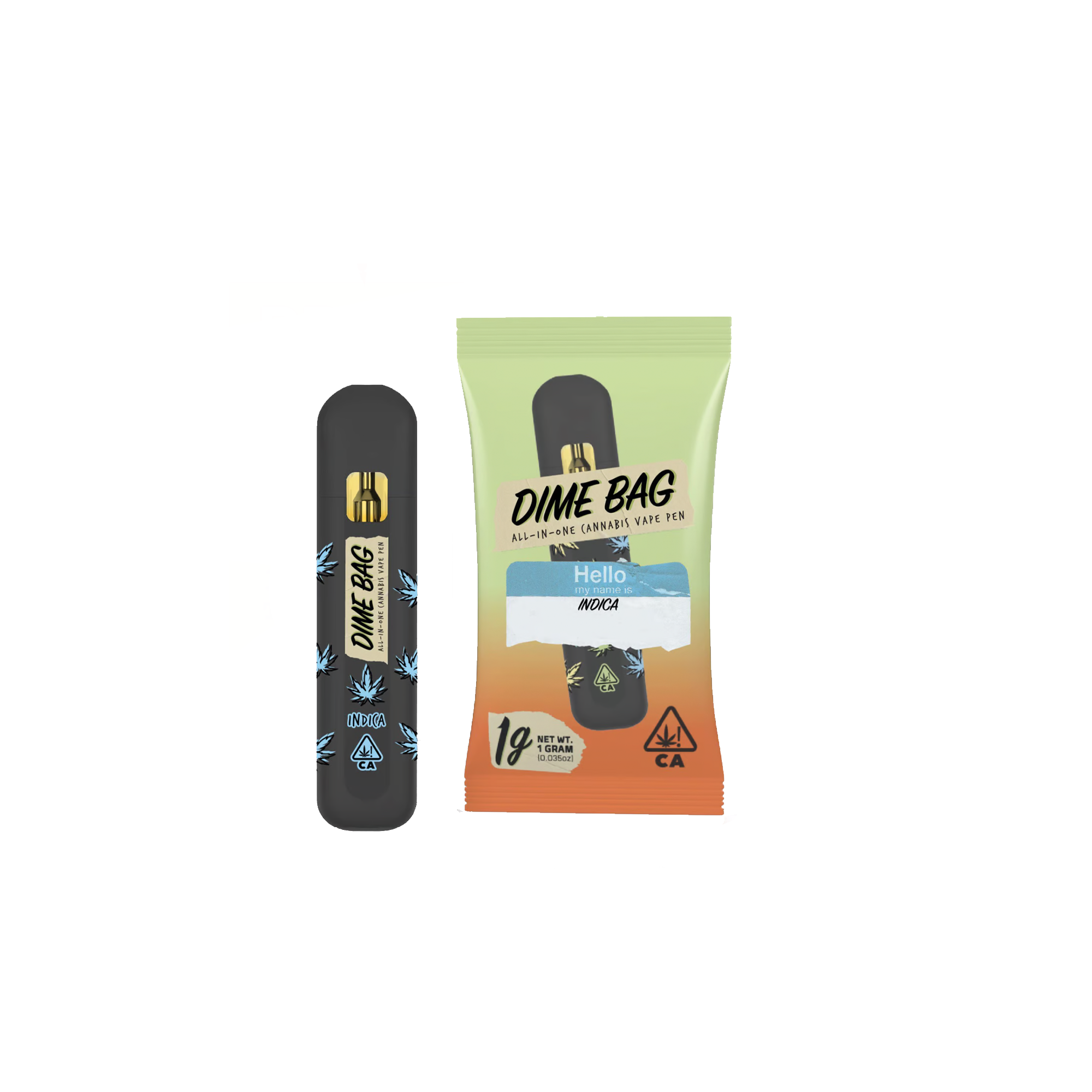 Dimebag - Northern Lights Indica Disposable Vape 1g - The Kind Center