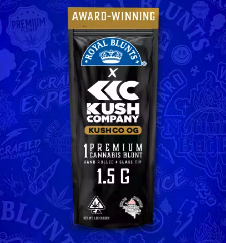 Kush Company x Royal Blunts - Kush Co. OG 1.5g Hand Rolled Cannarillo ...